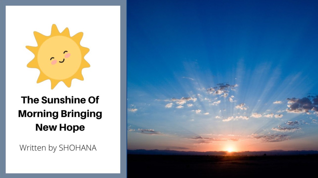 The Sunshine Of Morning Bringing New Hope