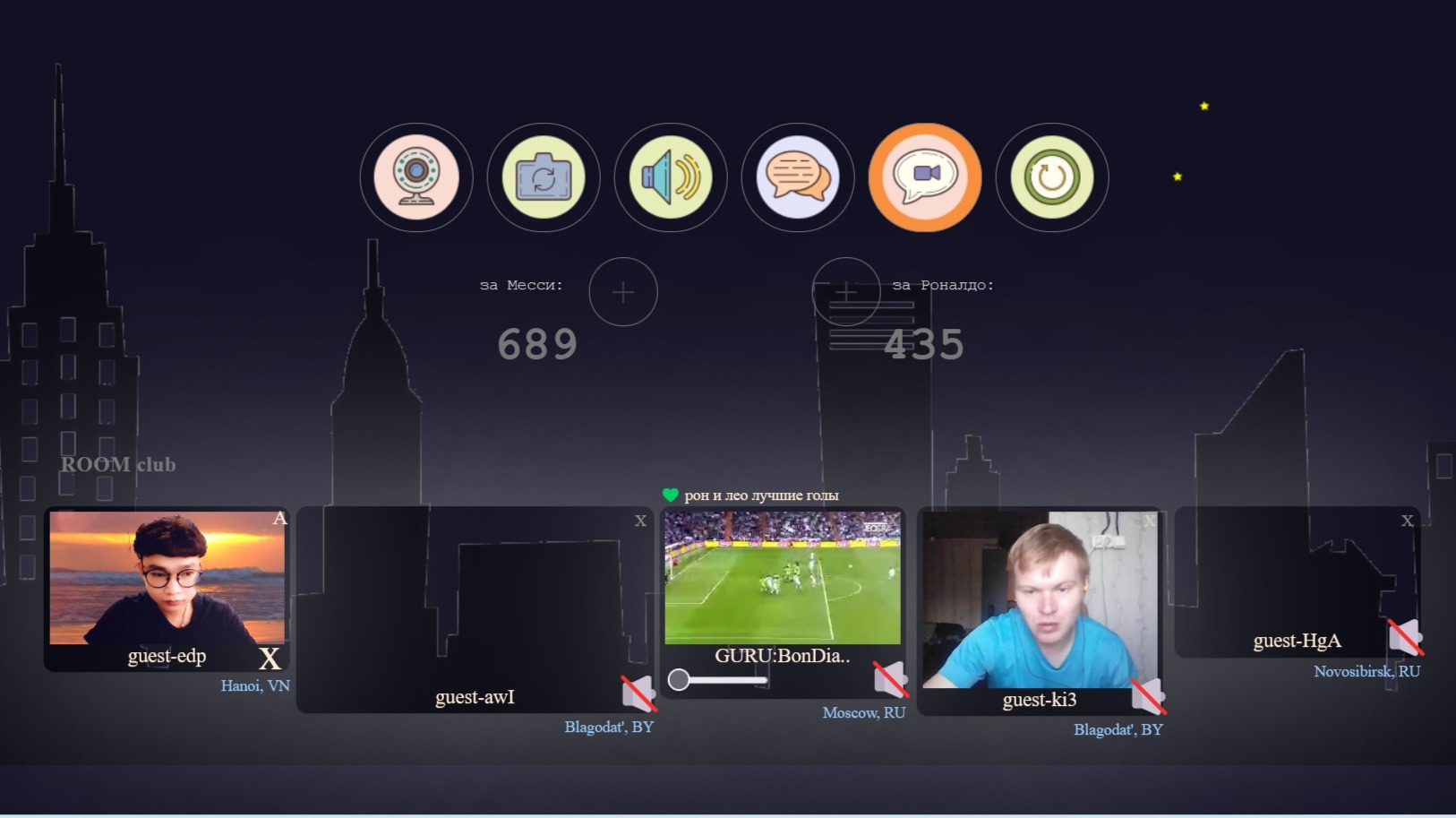 The world's first decentralized audio chat room Room-House.com (SkyPirl)