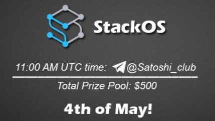 StackOS x Satoshi Club AMA Recap from 4th of May