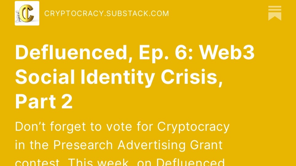 Defluenced, Ep. 6: Web3 Social Identity Crisis, Part 2
