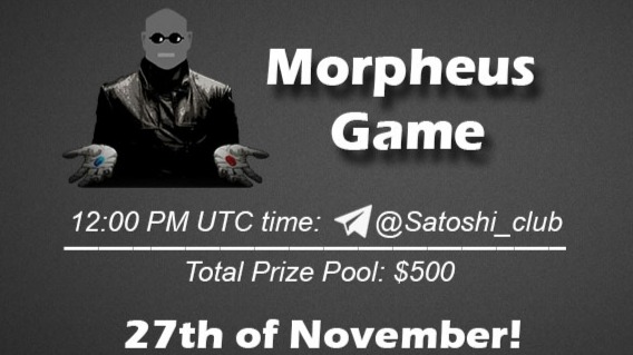 Morpheus Games DeFi project x Satoshi CLUB AMA Session