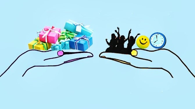 Tangible or Intangible Gifts? Which Do You Prefer?