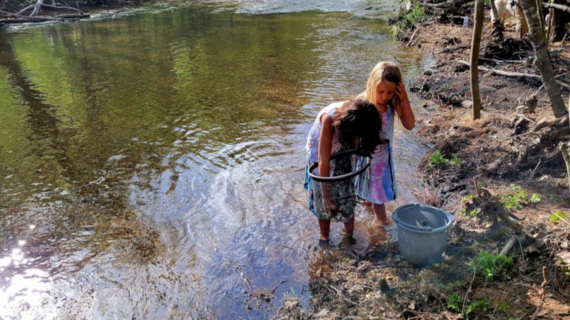 Hunting Crawdads