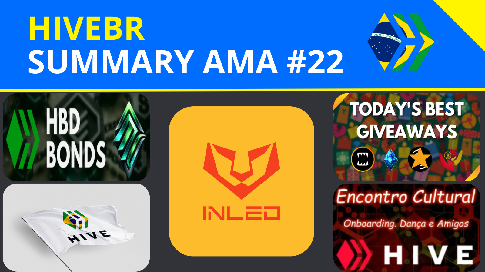 HIVEBR AMA #22: Threads, LeoAds, HBR Stake, HBD Bonds... [ENG/PT-BR]
