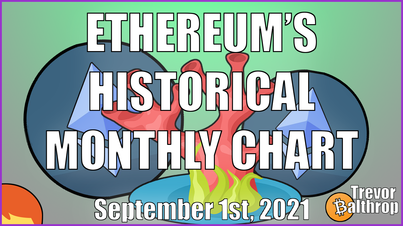 ETHEREUM'S HISTORICAL MONTHLY CHART - SEPTEMBER 1ST, 2021
