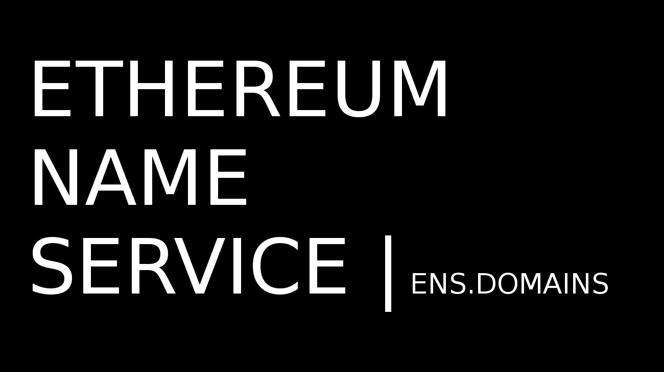 Ethereum Name Service (ENS) - Explained