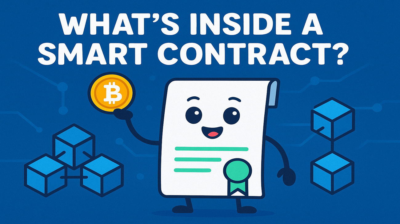 🔍 What's Really Inside a Smart Contract? (Explained Like You're 15)