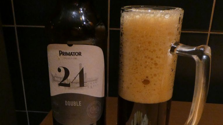 Beer for the weekend "Primator 24 Double", cheese board or cake platter?
