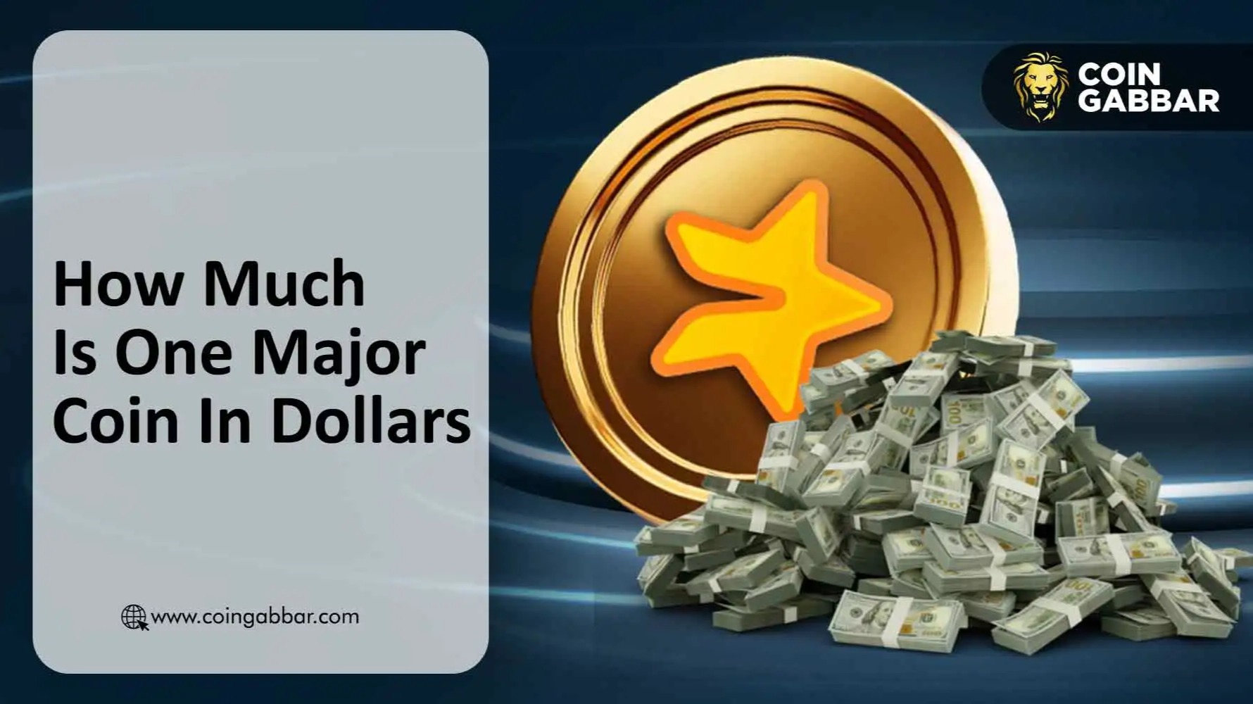 Major Coin Price Prediction: How Much Is 1 MAJOR Coin in USD