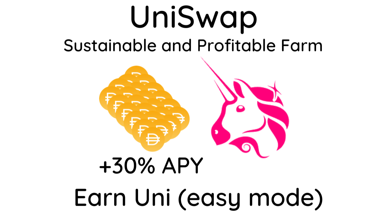 A basic strategy to Earn Uniswap Tokens