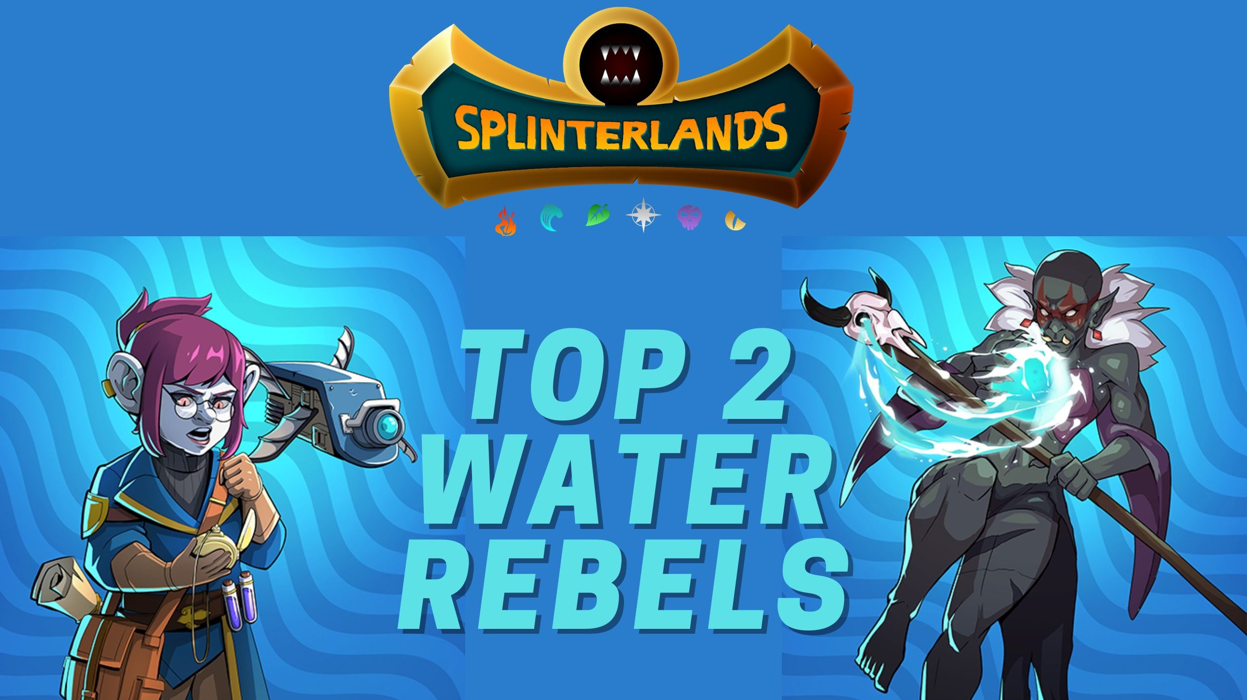 Splinterlands | I am really loving these 2 Water element Monsters