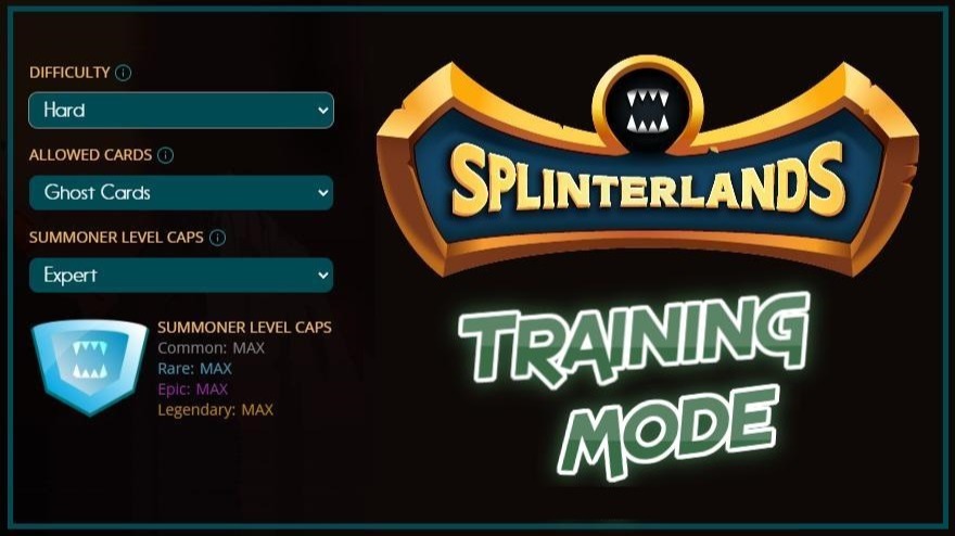 Splinterlands | Trying Out Training Mode!