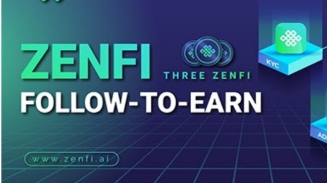 ZENFI Follow-to-Earn airdrop, which will pave the way for the upcoming ...