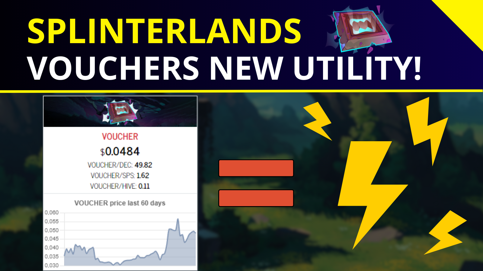 Splinterlands ⚡| Vouchers = Energy could achieve PEG? [EN/PT-BR]
