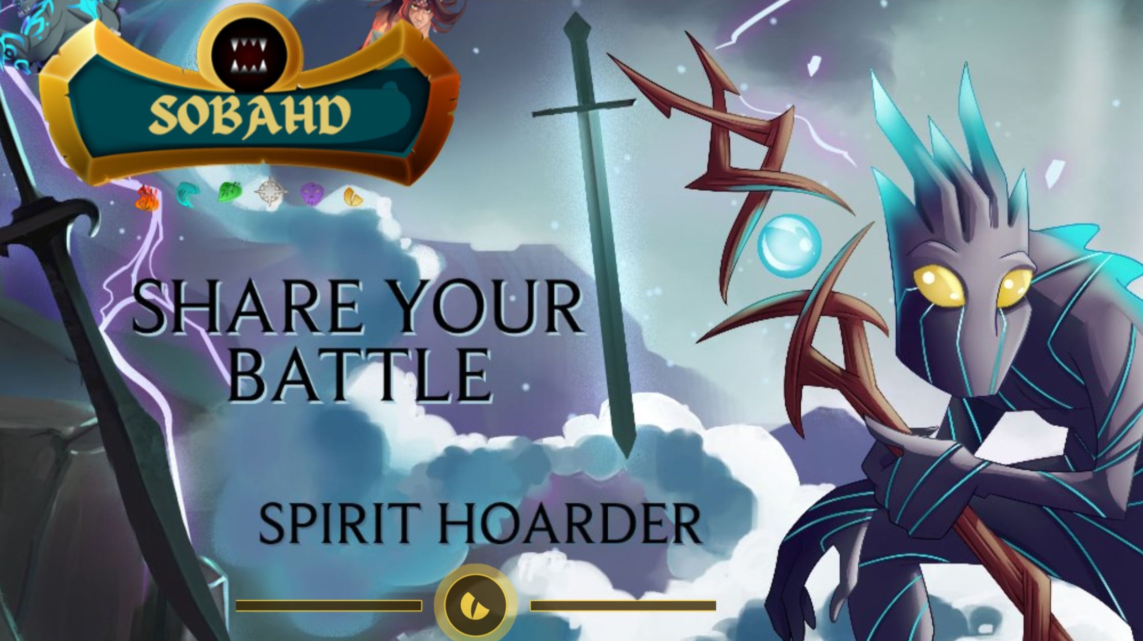 SHARE YOUR BATTLE Weekly Challenge! SPIRIT HOARDER. The Legendary Healer