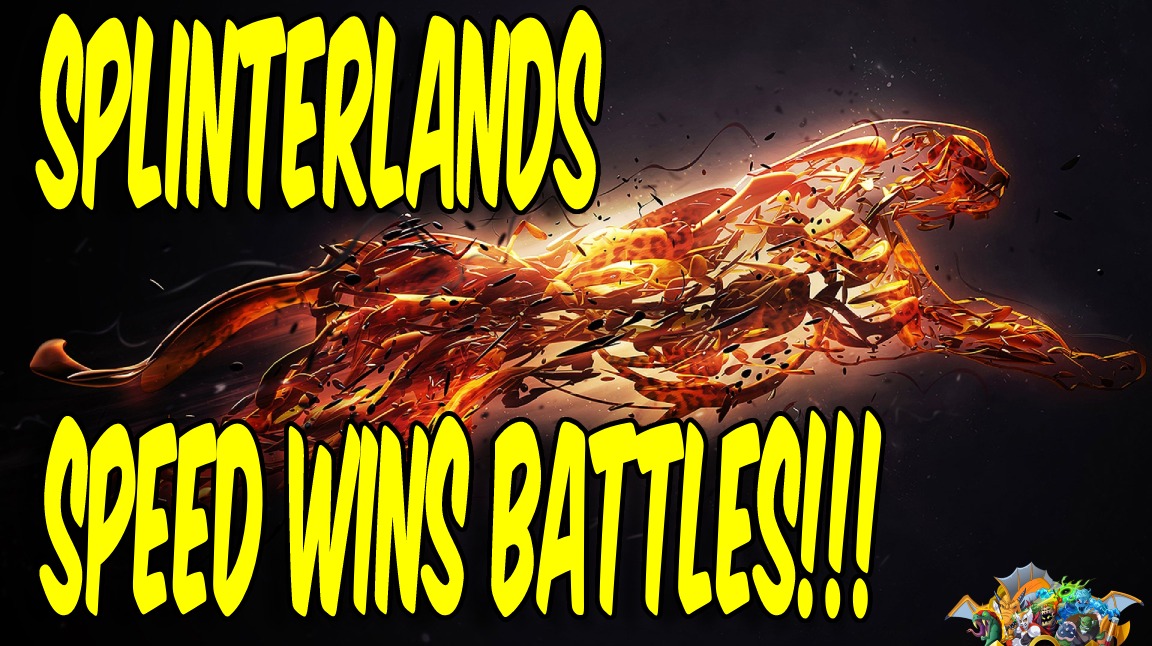 Splinterlands Social Media Challenge: Speed wins Battles!!!
