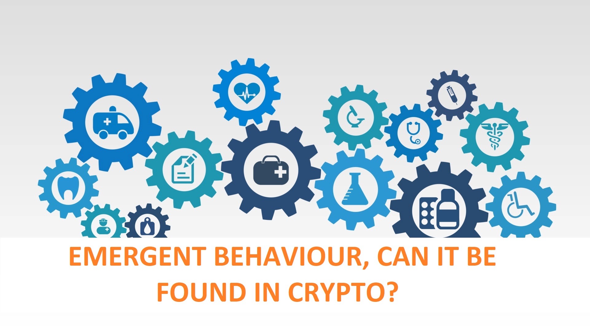 Emergent behavior, can it be found in crypto?