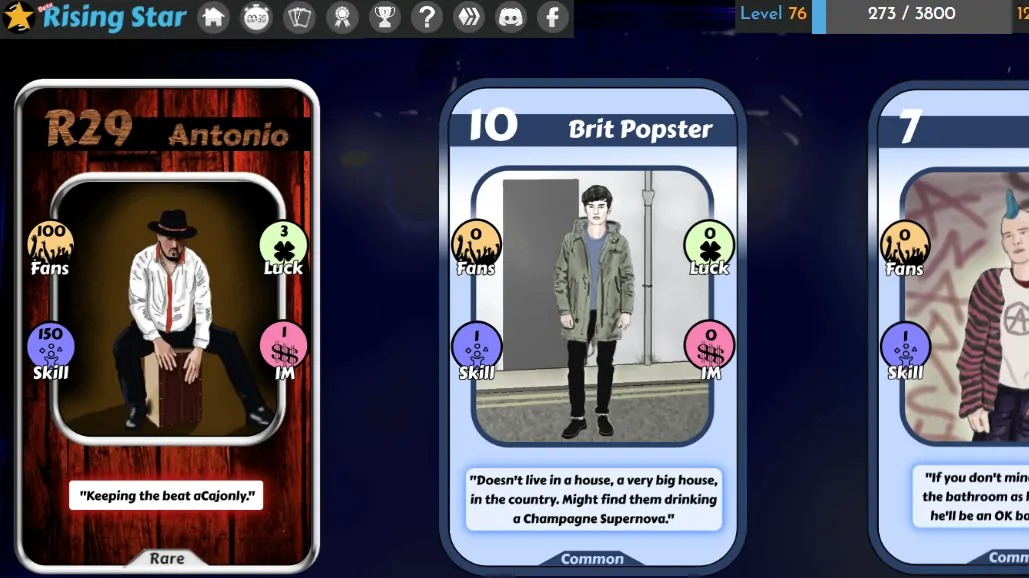 Rising Star Game - 2,000 Missions Completed