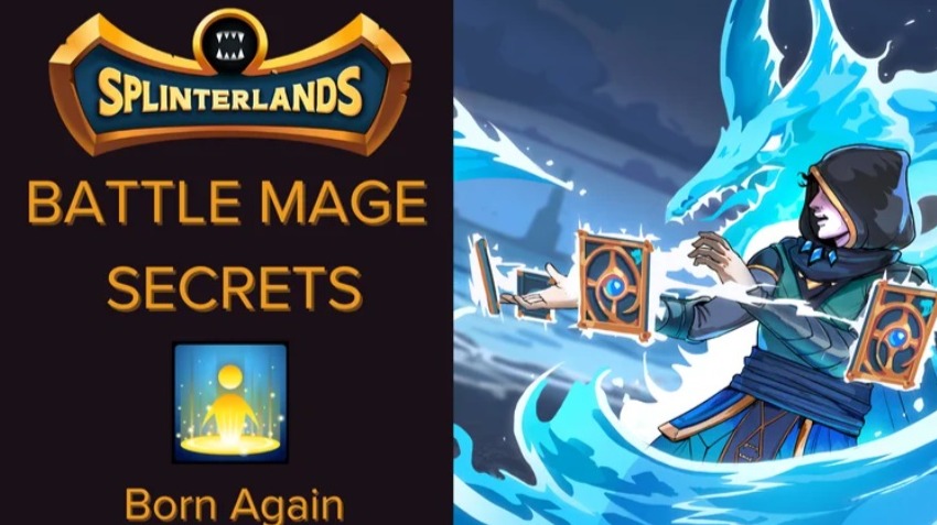 The Splinterlands Battle Mage Secrets - Born Again Like The Phoenix