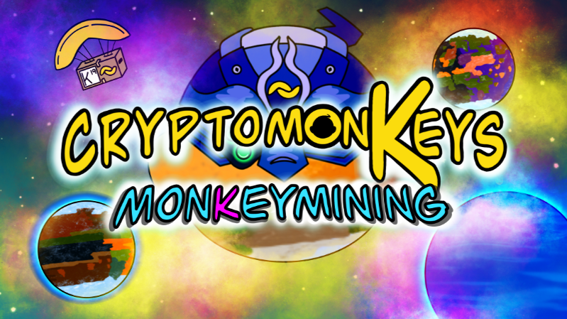 ¡BANANO NFTs Gratis! Actualización de cryptomonKeys #6: ¡Mina NFTs de cryptomonKey en AlienWorlds!