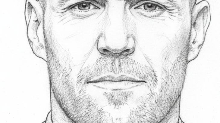 Jason Statham Pencil Drawing