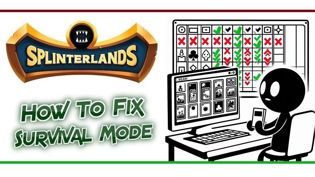 Splinterlands | How To Fix Survival Mode!