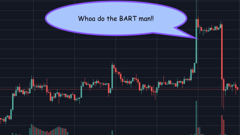 Giant BART appears during the riots. Do the Bart, man... OK but how ...