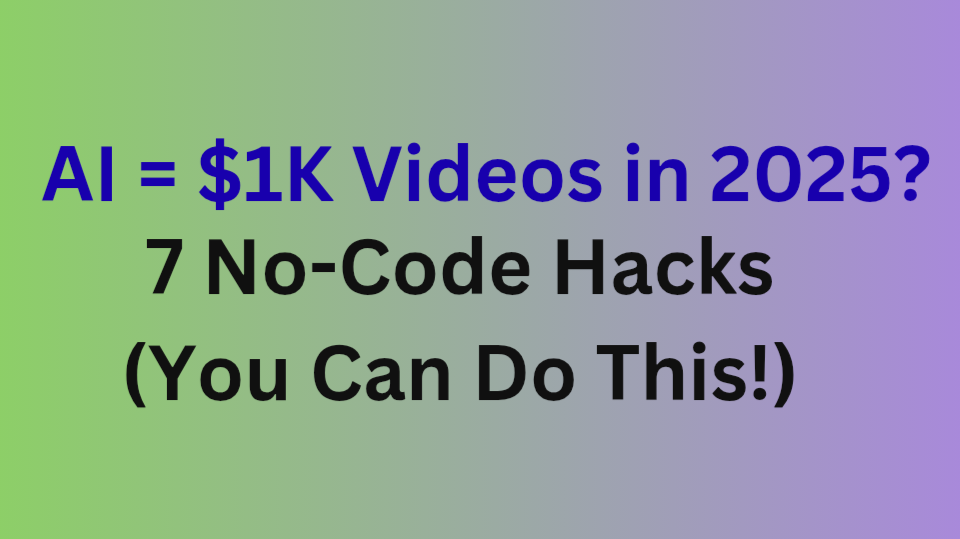 ): 7 Viral AI Trends in 2025 That Make Creators $1K+ Per Video (No ...