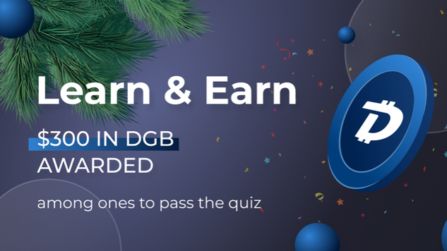 Learn about DigiByte ($DGB) for a chance to earn $100 DGB - Guarda Wallet