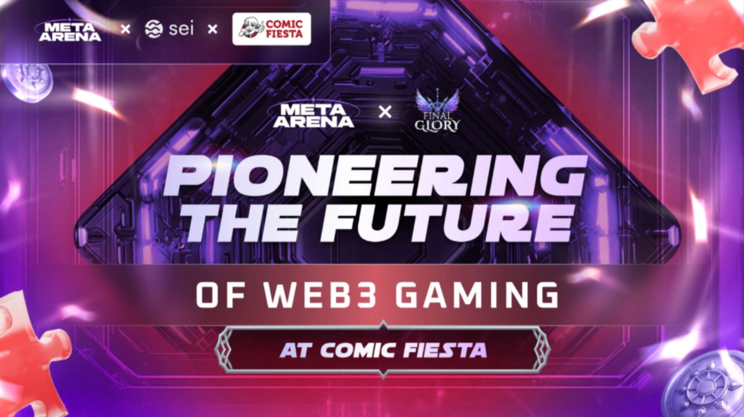 MetaArena, with "Final Glory," debuted at the Comic Fiesta exhibition, ushering in a new chapter ...