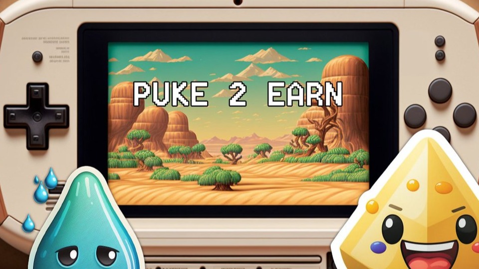 Puke 2 Earn — An blockchain game