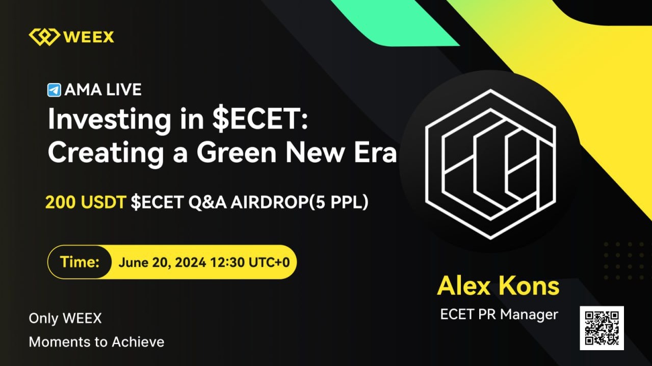 Exclusive Offer for the $ECET Launch on WEEX!