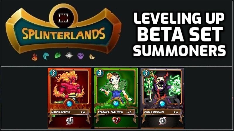 Splinterlands | Buying & Leveling Beta Summoners!