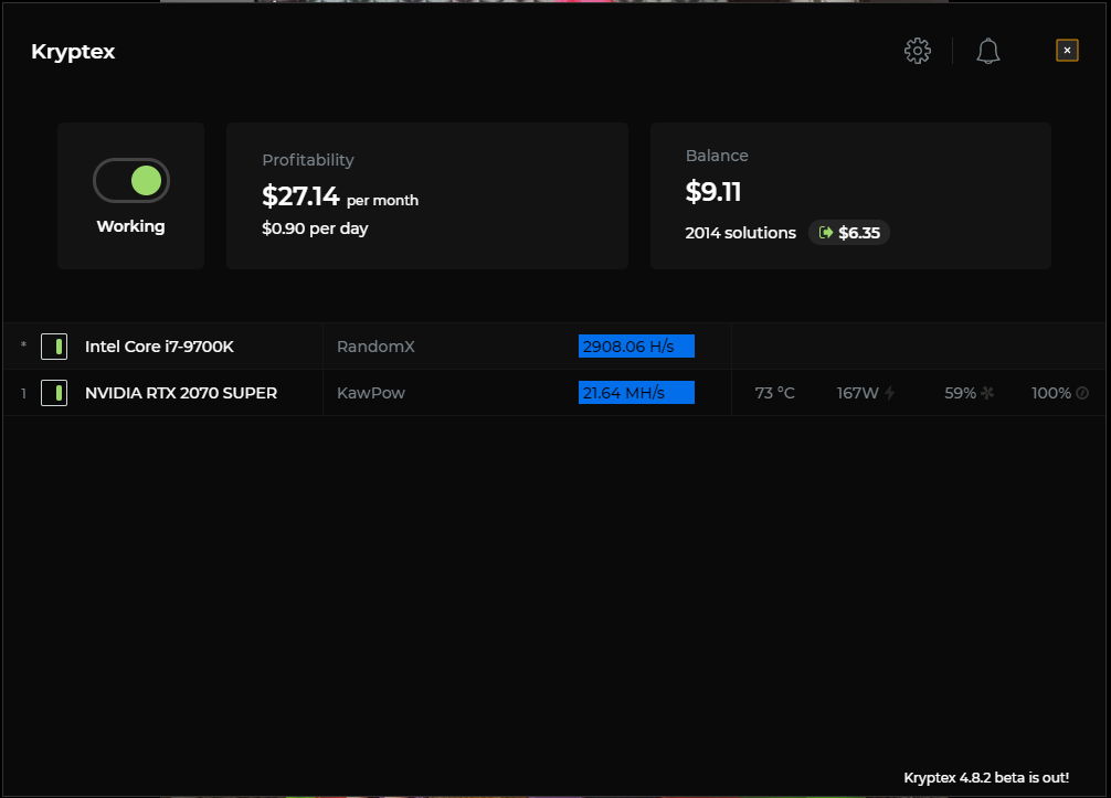 Mining with kryptex to good to be this easy?