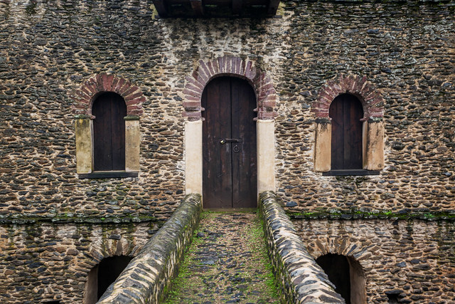 The Palace Of Fasiledes' Bath, Ethiopia