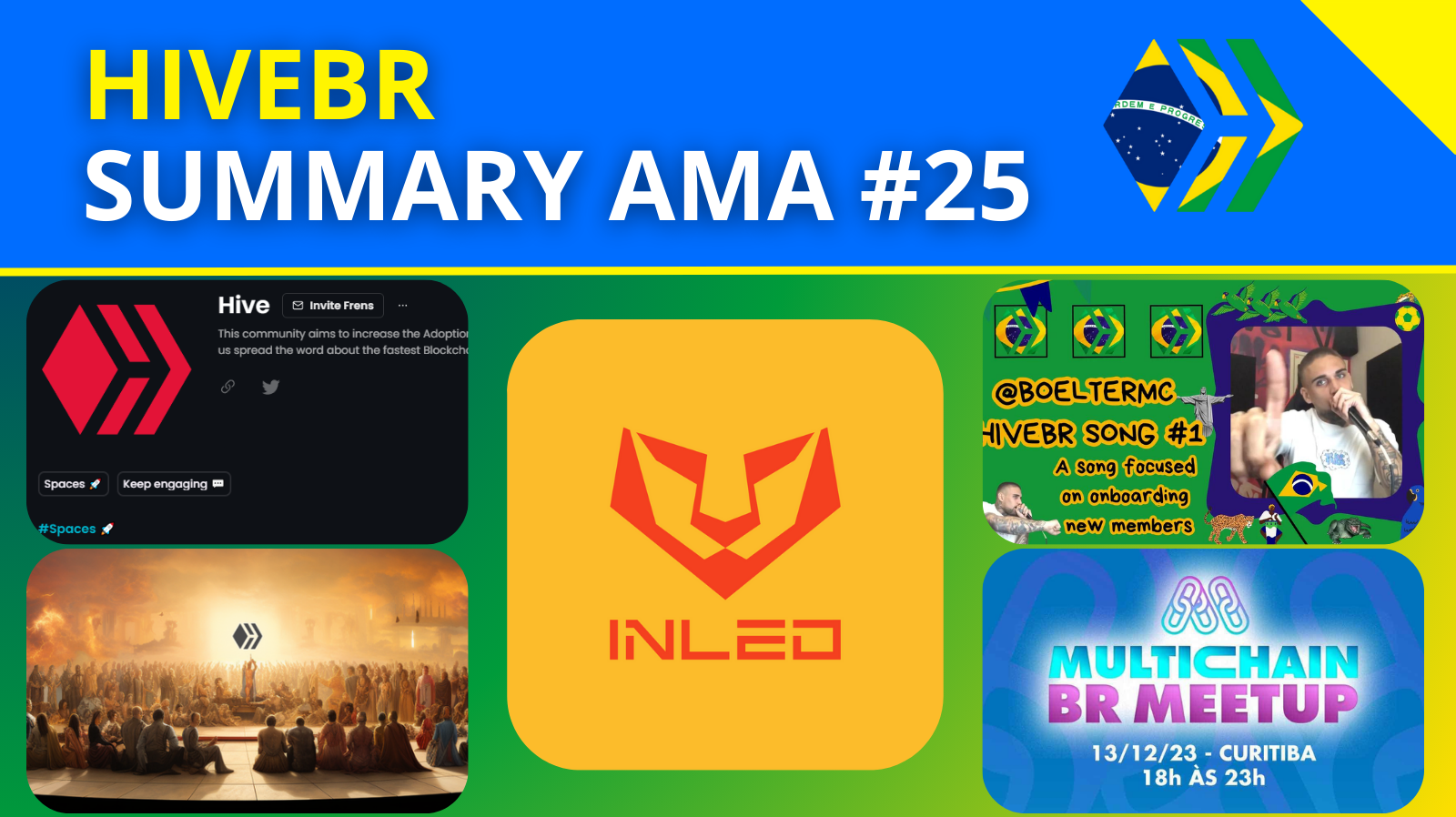 HIVEBR AMA 25: Town Hall Recap, Inleo, Zealy, Onboarding... [ENG/PT-BR]