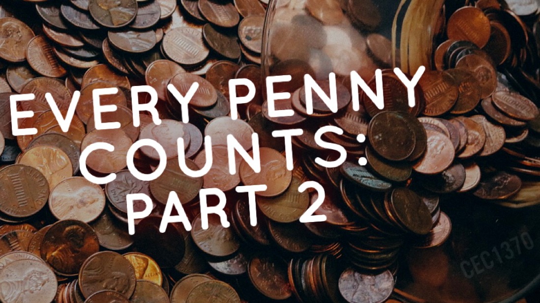 Every Penny Counts: Part 2