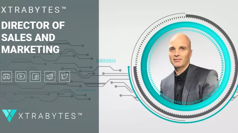 XTRABYTES Brings on New Sales and Marketing Director