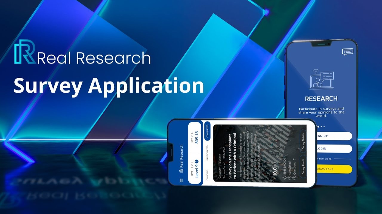 REAL RESEARCH Launch & airdrop