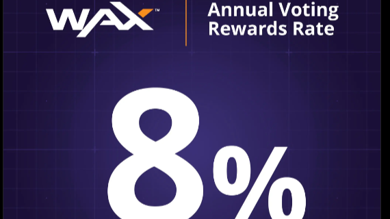 WAX Blockchain - Staking brings 8% APR and other revenue streams