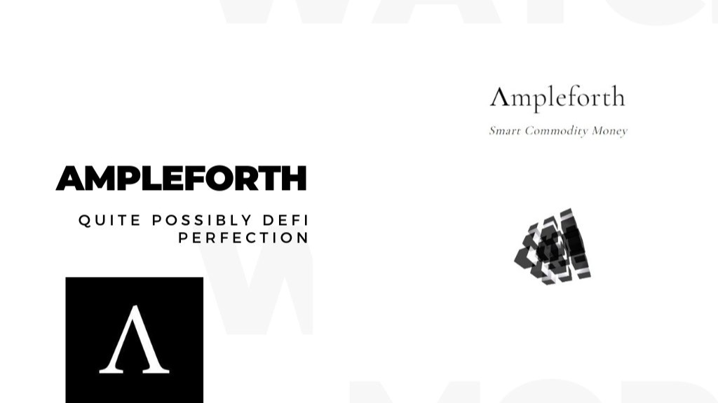 Ampleforth is Quite Possibly DeFi Perfection