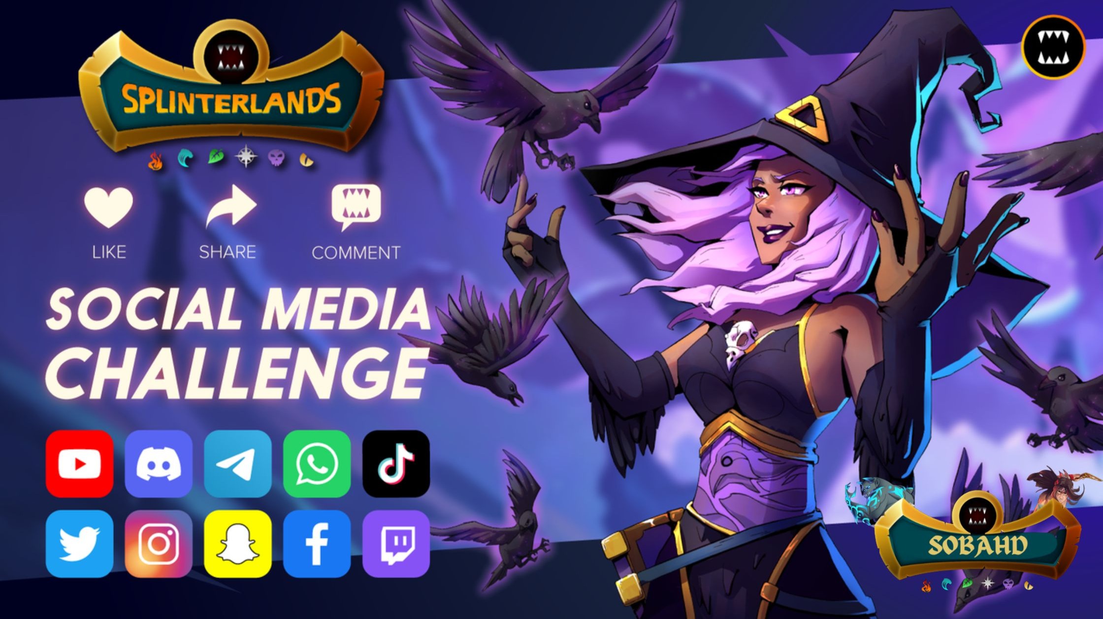 Splinterlands Social Media Challenge! - Mele Up - Mele Down