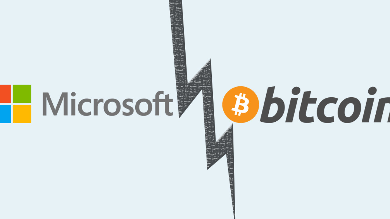 How Microsoft uses the Bitcoin network?