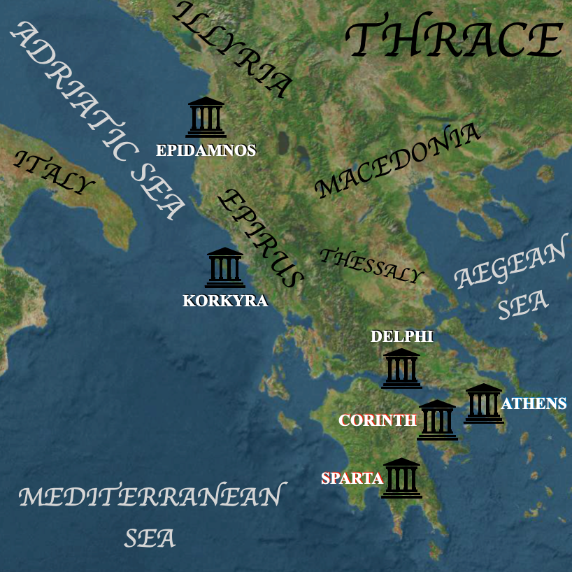 THE BATTLE OF SYBOTA, 433 BC: Catalyst 1 of the Peloponnesian War