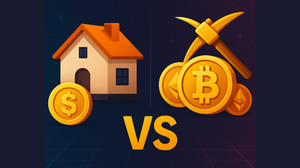 🏗️ Homeownership or Monetary Sovereignty? Cryptocurrency Mining vs ...