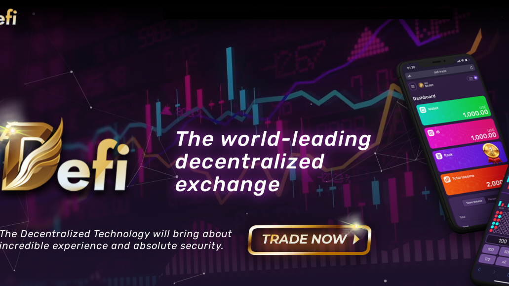DEFI.TRADE , A GAME CHANGING DECENTRALIZED TRADING PLATFORM
