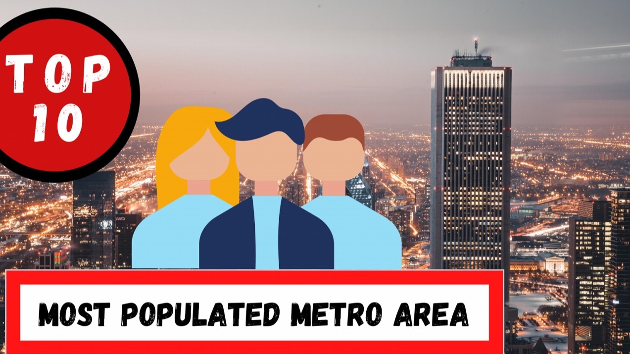 Top 10 Most Polulated Cities (Metro Area) on Earth