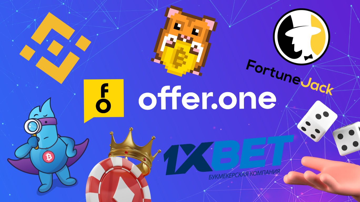 OFFER.ONE affiliate marketing network to maximize earnings in crypto ...