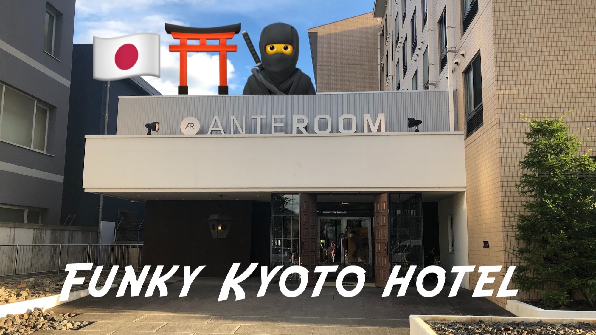 Funky hotel in Kyoto