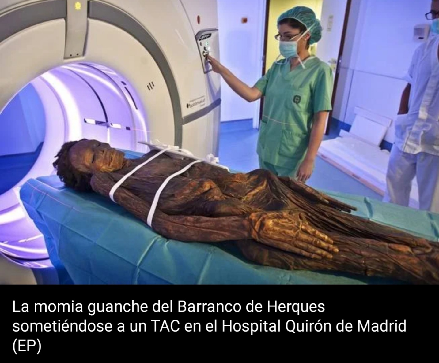 Mummified almost 1,000 years ago-Canary Islands
